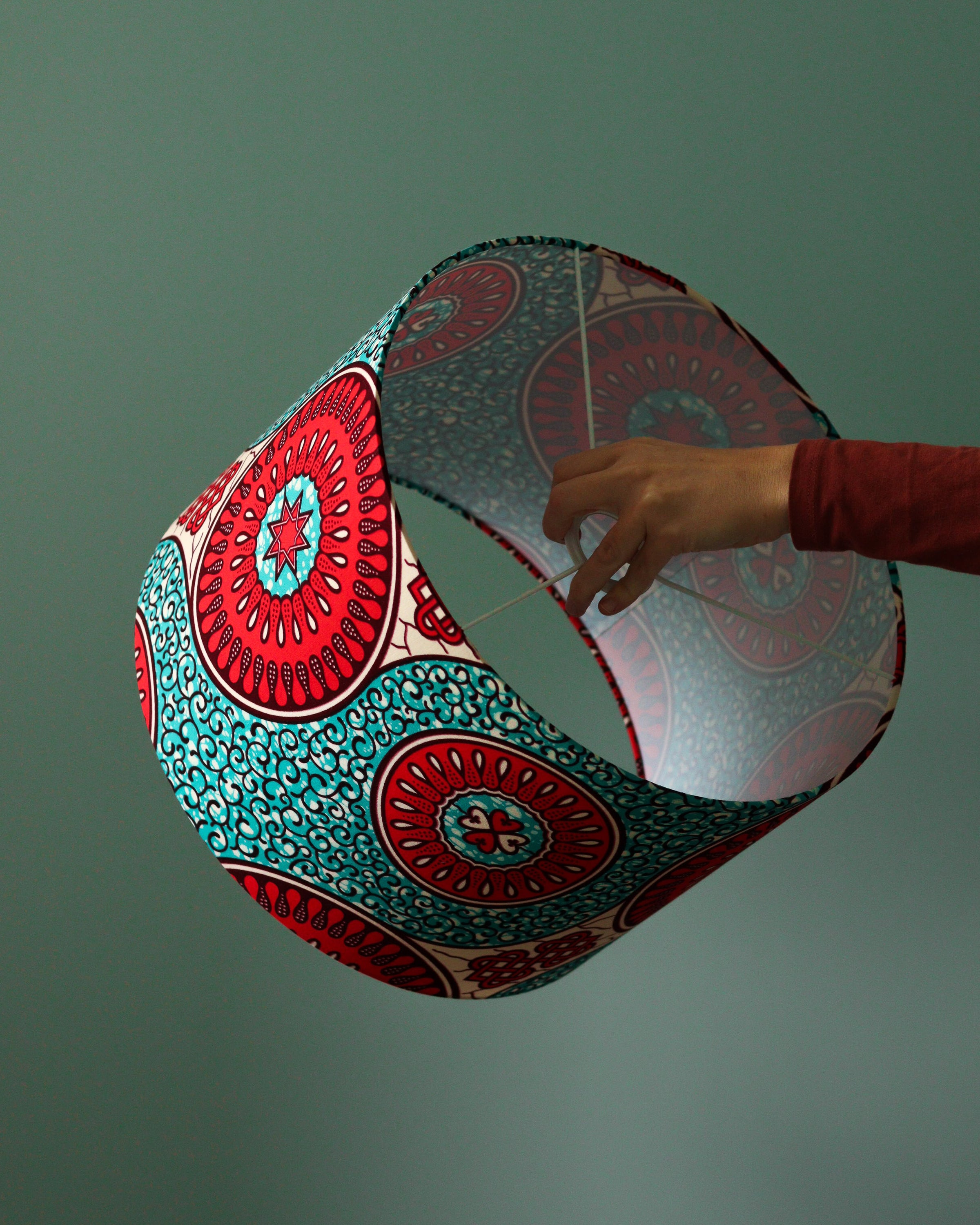 Abat-jour sur-mesure en wax / Collab' La Mousse Tache X Délicatelier ...