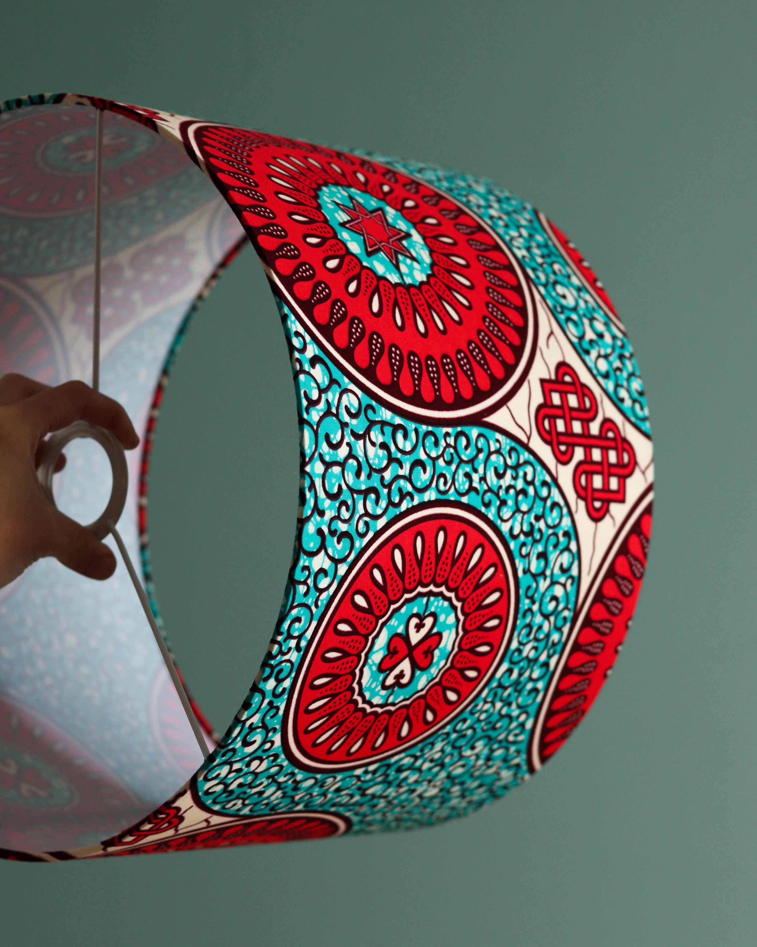 Abat-jour sur-mesure en wax / Collab' La Mousse Tache X Délicatelier ...