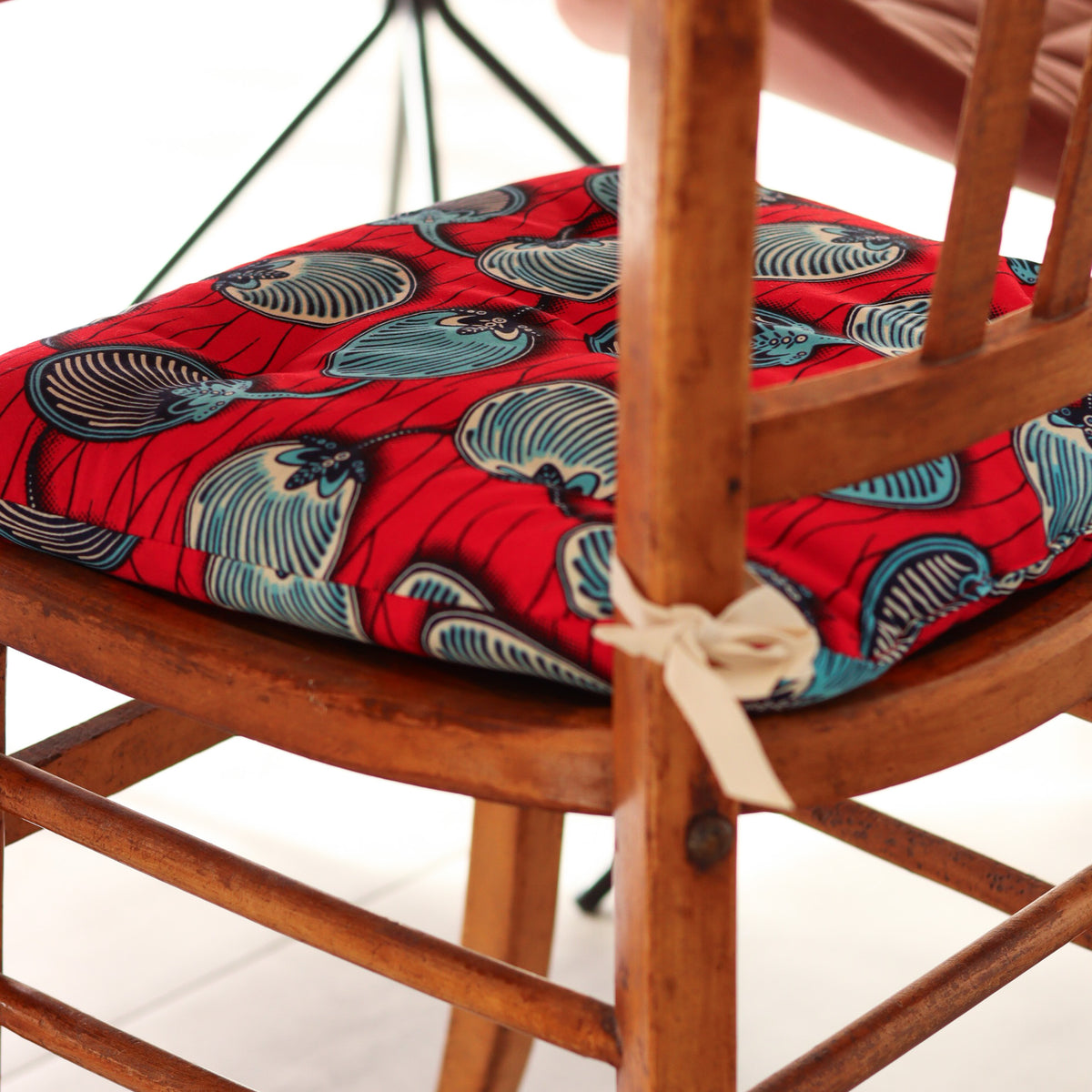 Galettes de chaise trapèze en wax / Mayeul – LA MOUSSE TACHE